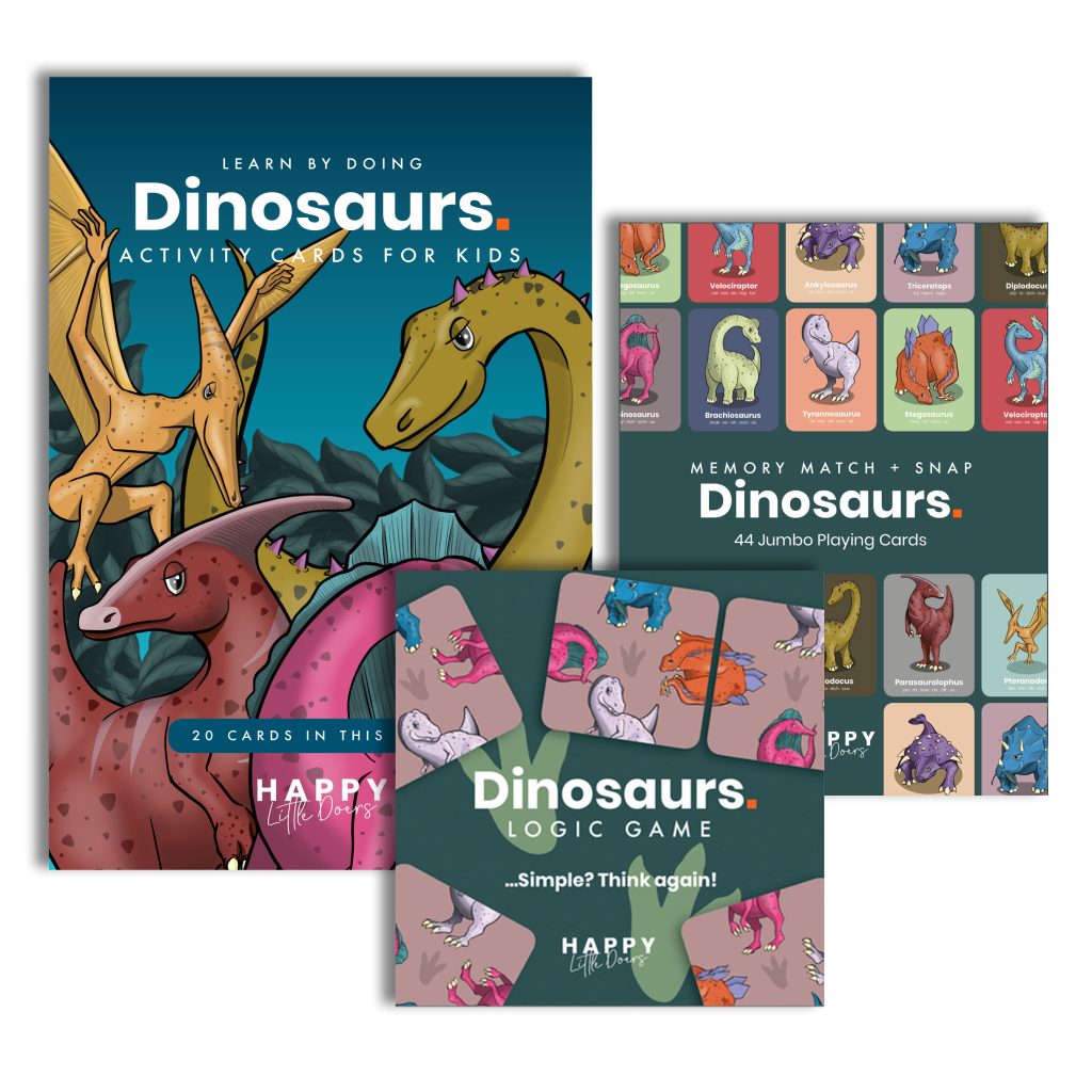 Dinosaur snap card game free online | Happy Little Doers