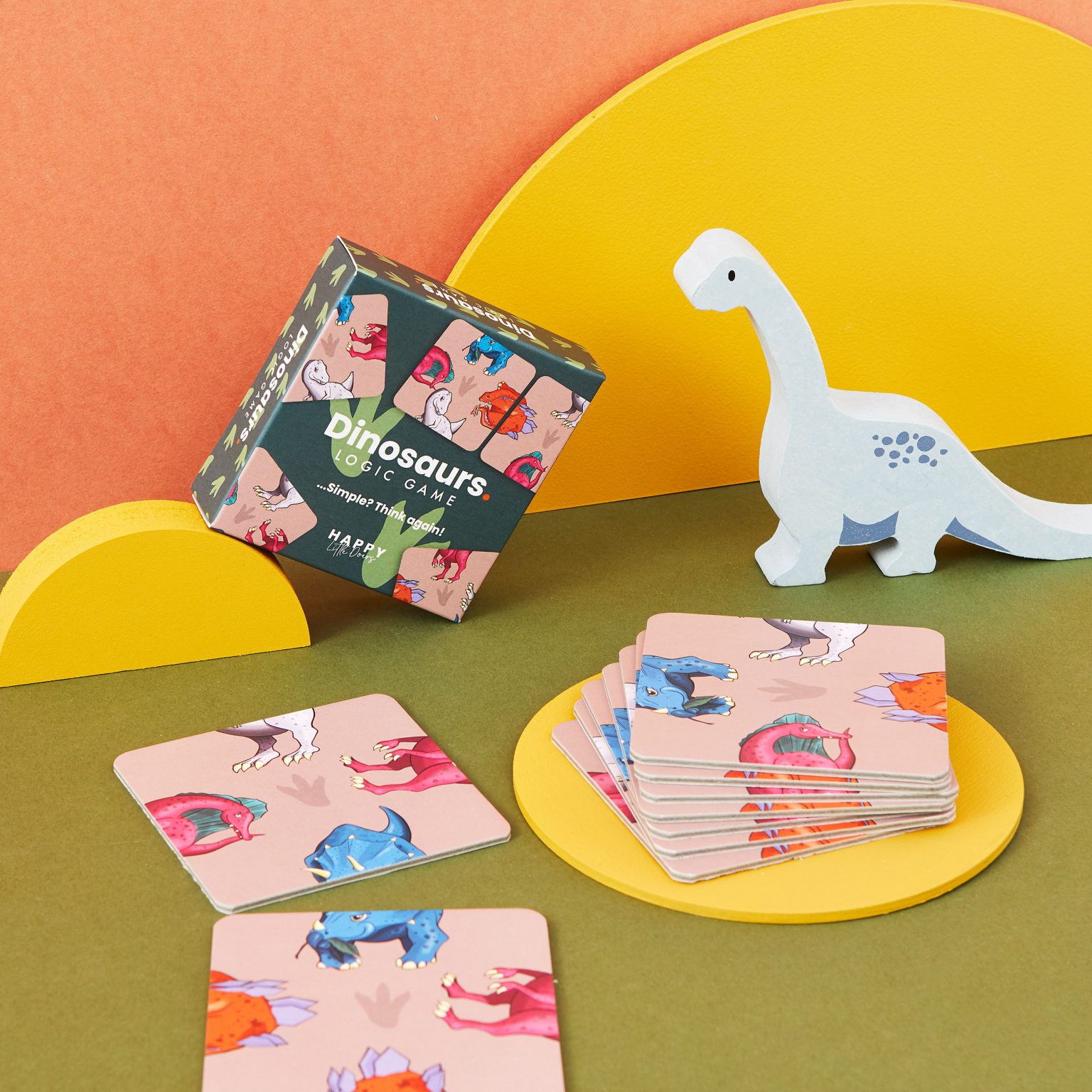 Dinosaur Logic Game - Logic puzzle games for kids | Happy Little Doers