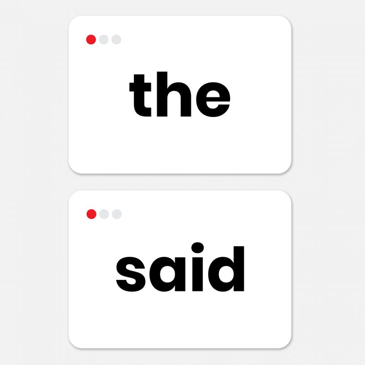 Tricky Words Red Words Common Exception Flashcards Year 3+4